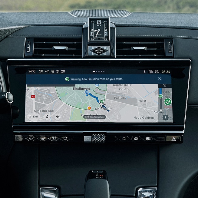 Real-Time Connected Navigation & Sat Nav | DS Automobiles UK