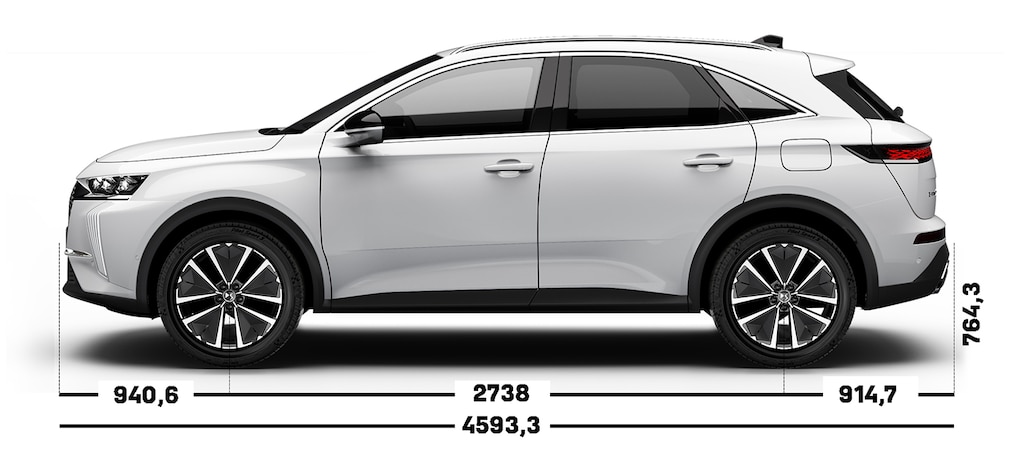 DS 7 Specification, features & dimensions | DS Automobiles UK